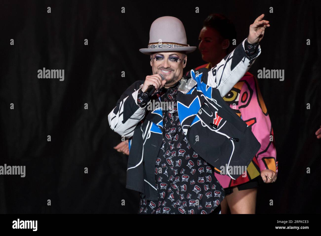 Toronto, Canada. 01st Aug, 2023. Boy George, lead singer of English new ...