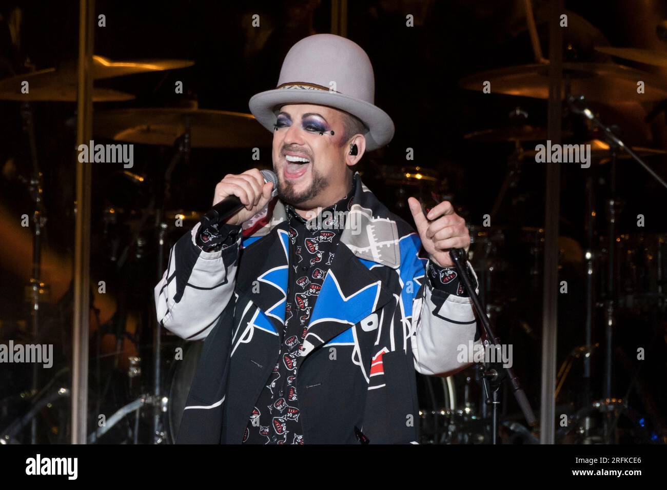Toronto, Canada. 01st Aug, 2023. Boy George, lead singer of English new ...