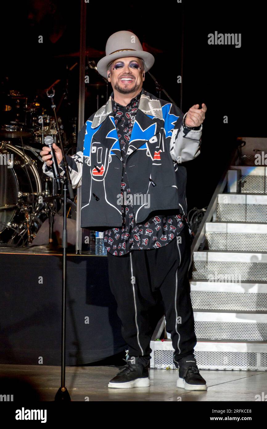 Toronto, Canada. 01st Aug, 2023. Boy George, lead singer of English new ...