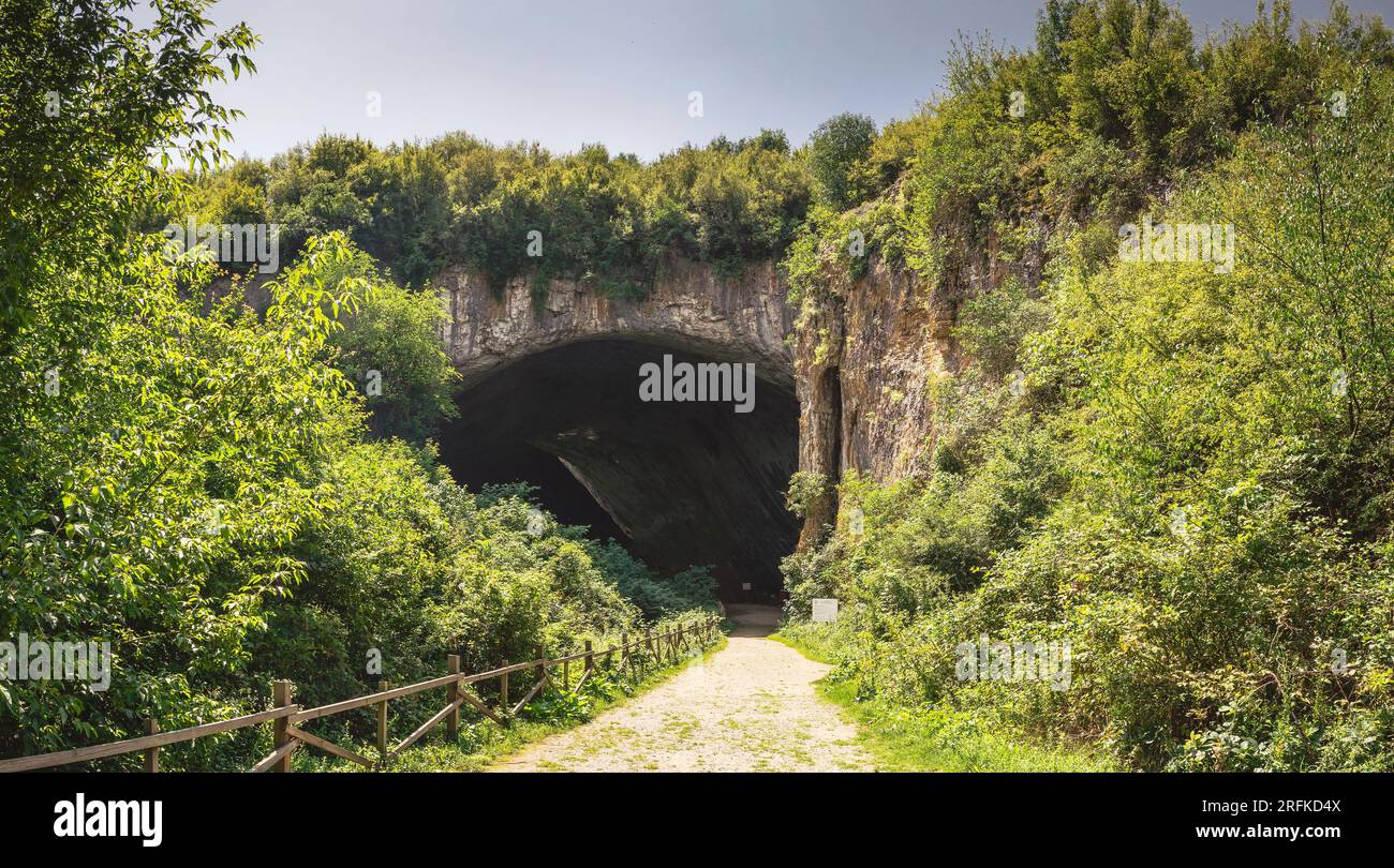 Devetashka cave in Bulgaria Stock Photo - Alamy