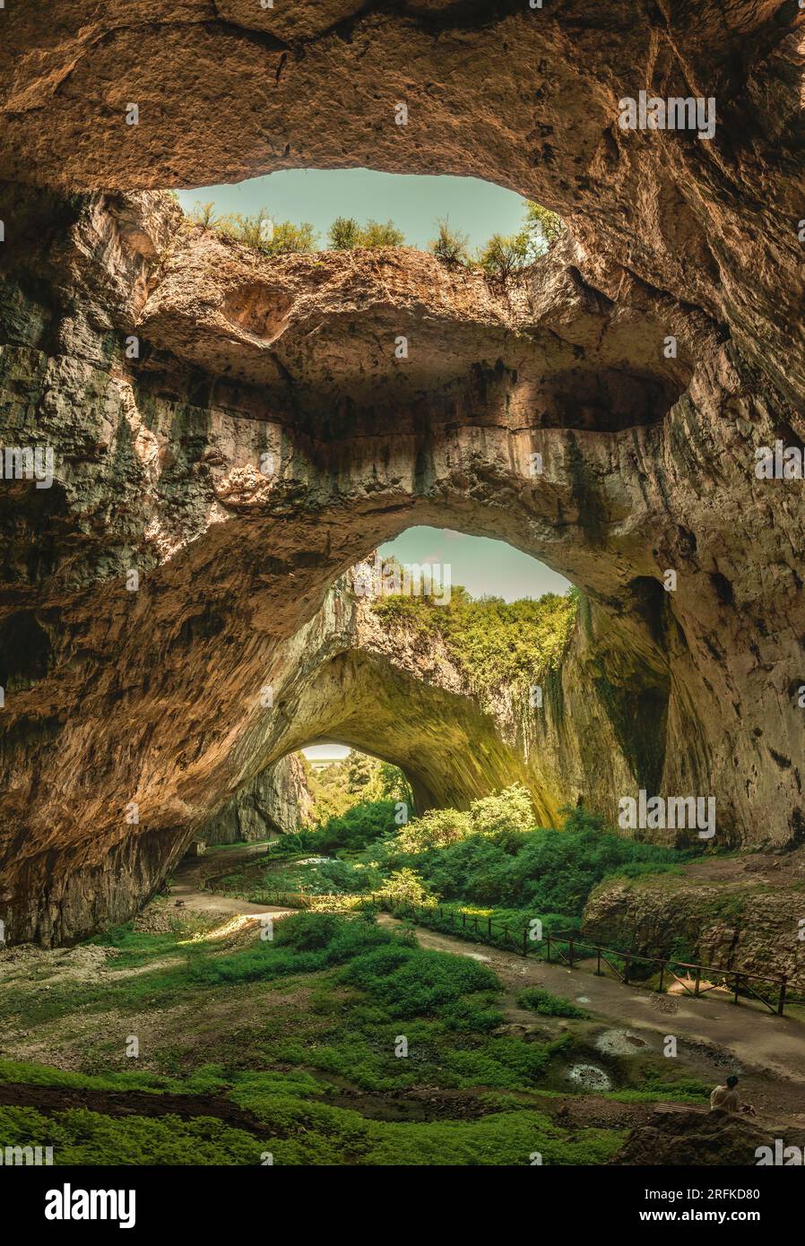 Devetashka cave in Bulgaria Stock Photo - Alamy