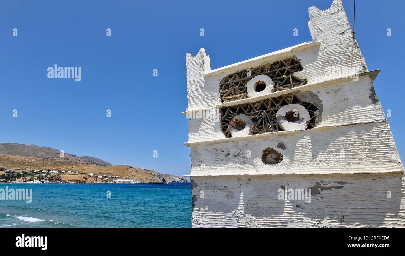 Venetian dovecote (XIIIth-XVIth), Chora, Andros island, Greece ...