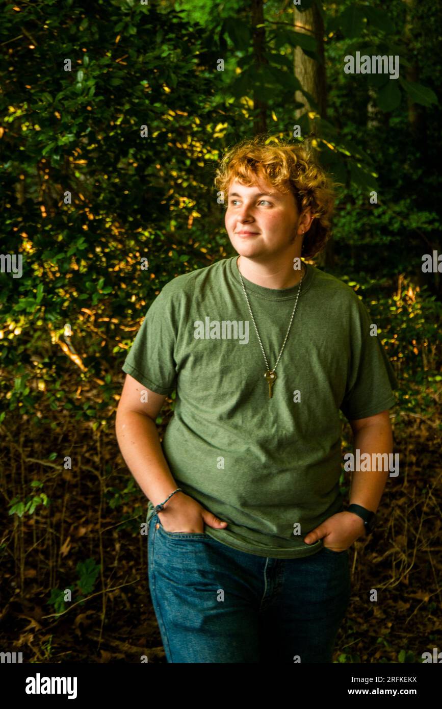 Trans Lovers on a Hike Stock Photo - Alamy