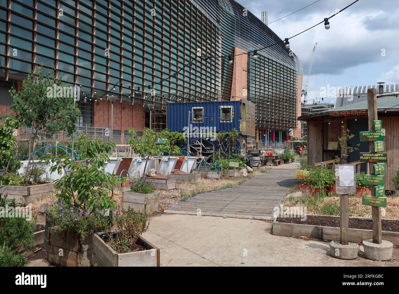 Community gardening & green spaces: the Story Garden occupies an acre ...