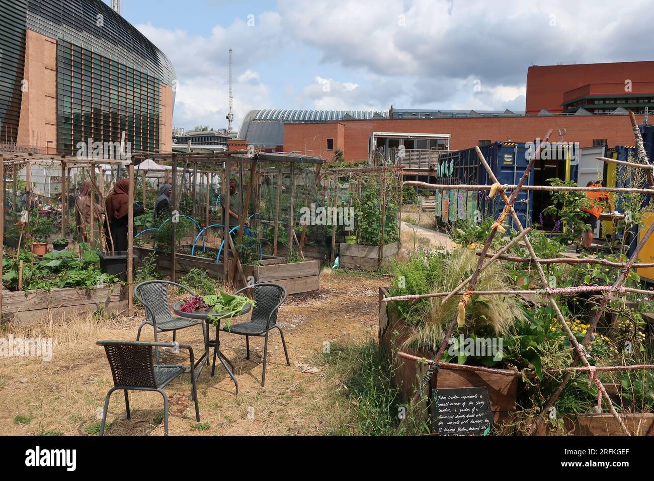 Community gardening & green spaces: the Story Garden occupies an acre ...