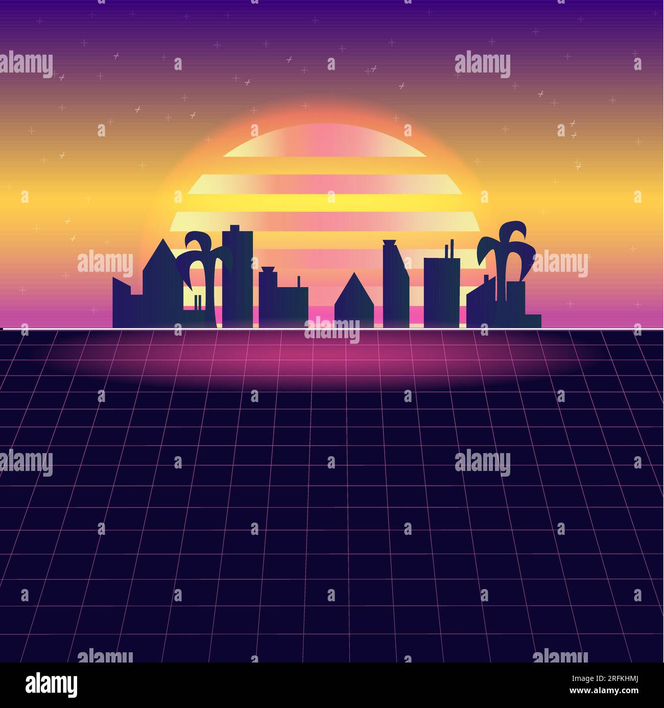 1980 architecture Stock Vector Images - Alamy
