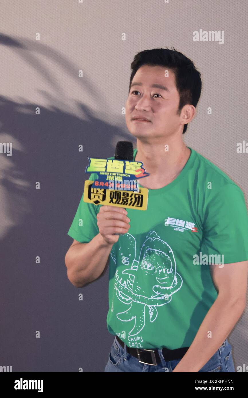 Chinese actor, director and martial artist Wu Jing promotes film in ...