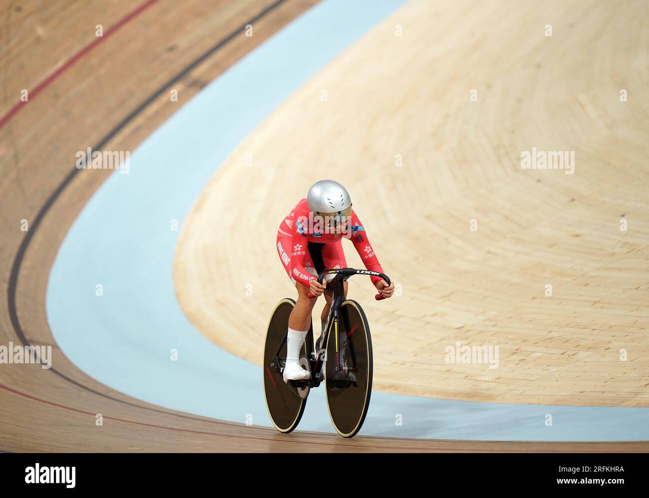Hong Kong's Cho Yiu Yeung in the Women's Elite 500m Time Trial ...