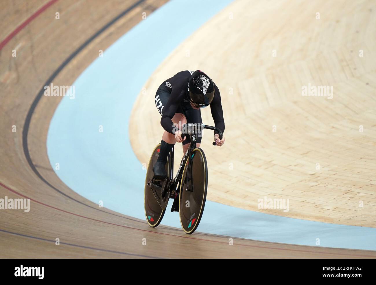 New Zealand's Rebecca Petch in the Women's Elite 500m Time Trial ...