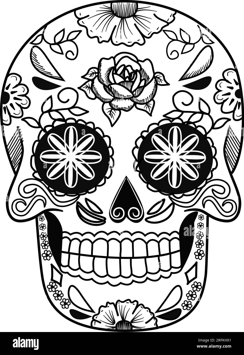 Day of the dead design hi-res stock photography and images - Alamy