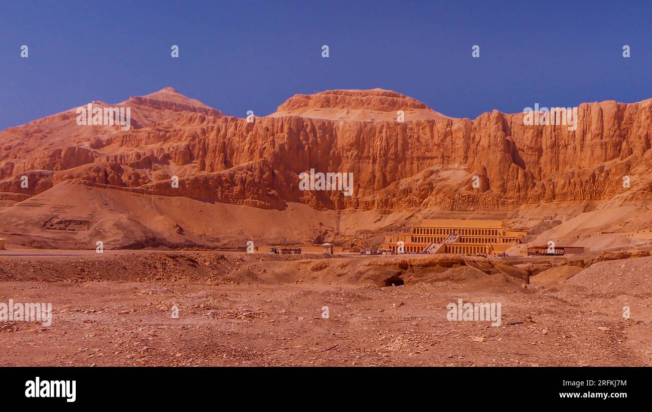 The Temple of Hatshepsut. On of the most spectacular temples in Egypt ...