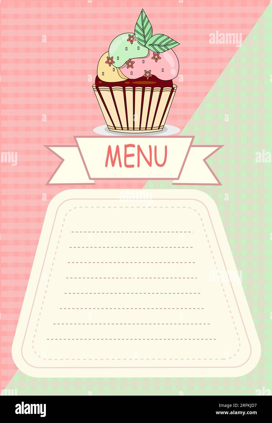 Menu plan Stock Vector Images - Alamy