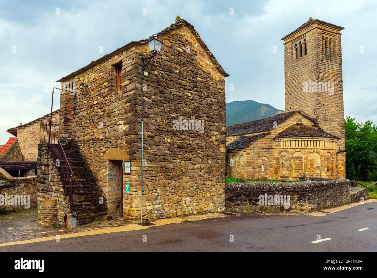 Romanesque chucrch of San Pedro, jewel of architecture in the Glacial ...