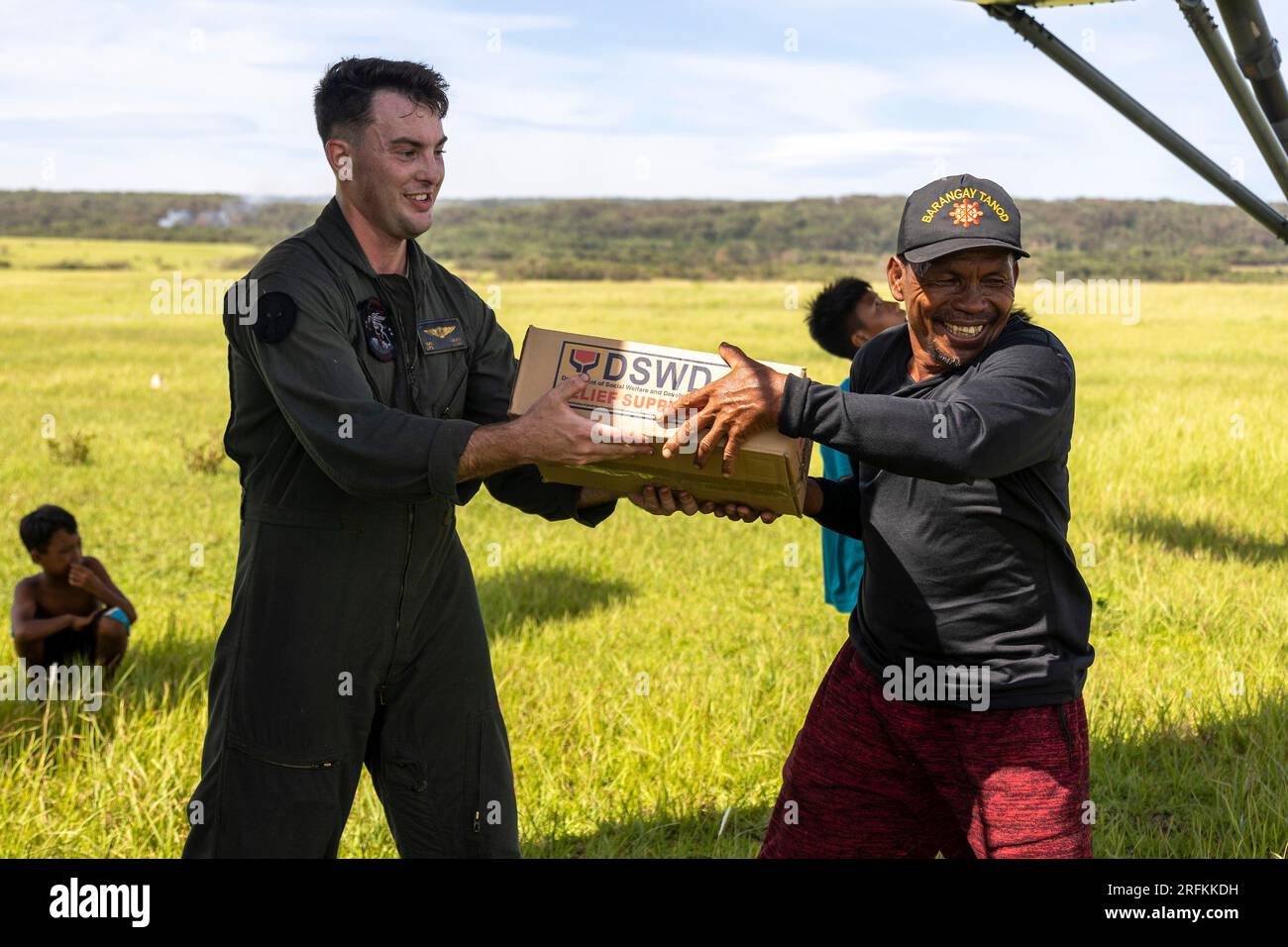 Basco, Philippines. 03rd Aug, 2023. U.S. Marine Corps Cpl. Daniel Lauer ...