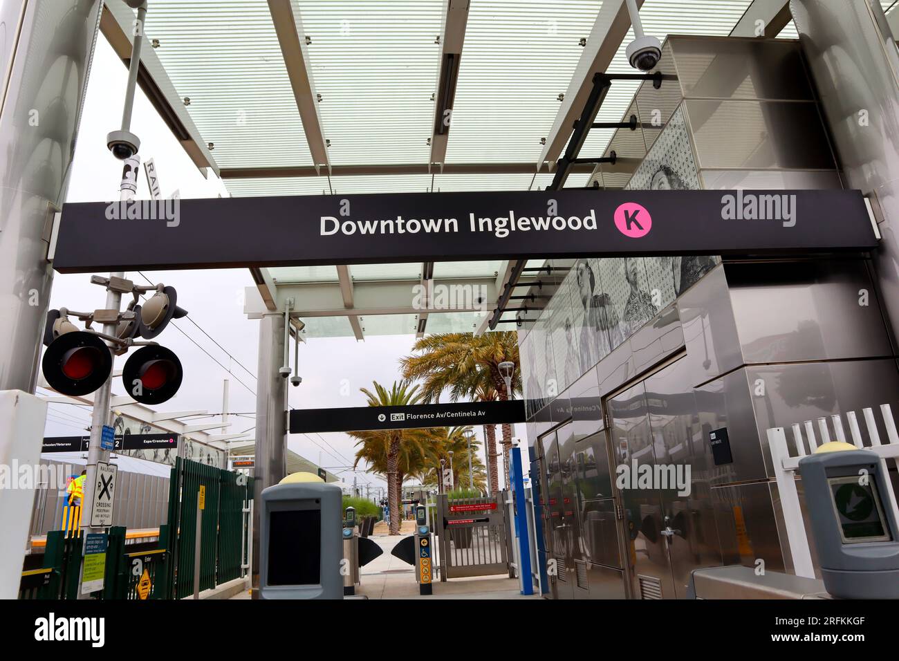 Inglewood (Los Angeles County), California: Downtown Inglewood Metro ...