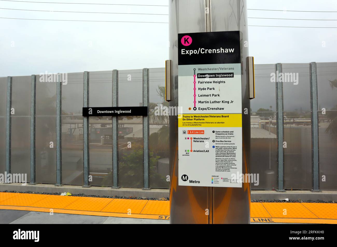 Inglewood (Los Angeles County), California: Downtown Inglewood Metro ...