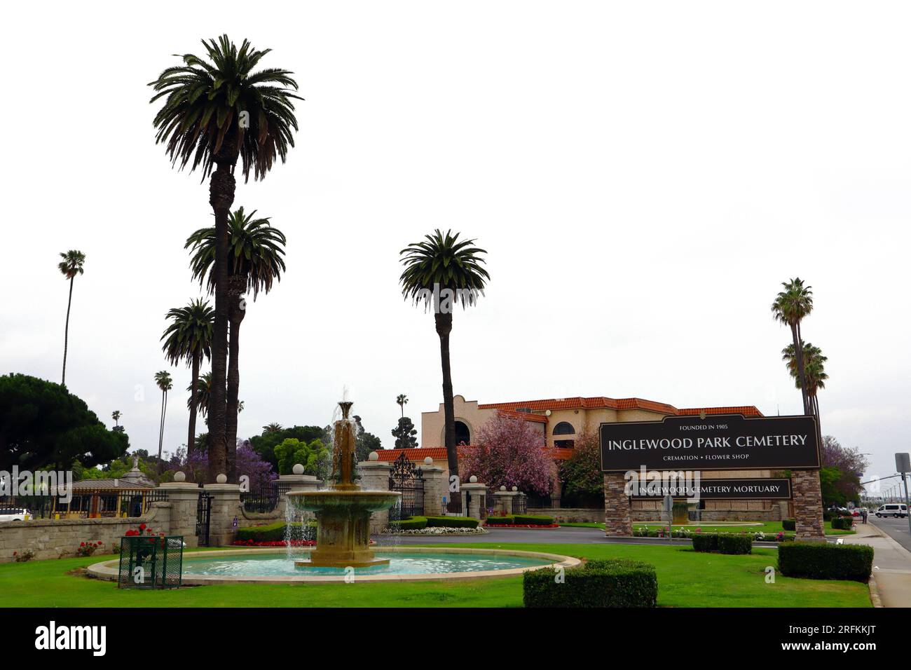 Inglewood (Los Angeles), California: Inglewood Park Cemetery and ...