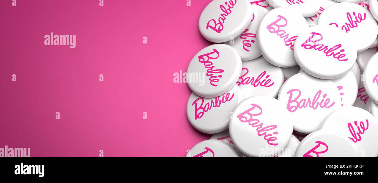 Barbie doll logo hi-res stock photography and images - Alamy