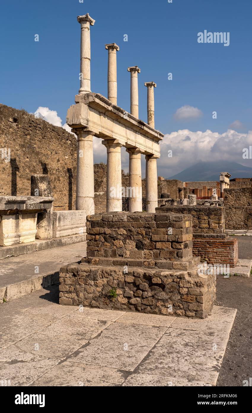 Ruins of Pompeii, Italy Stock Photo - Alamy