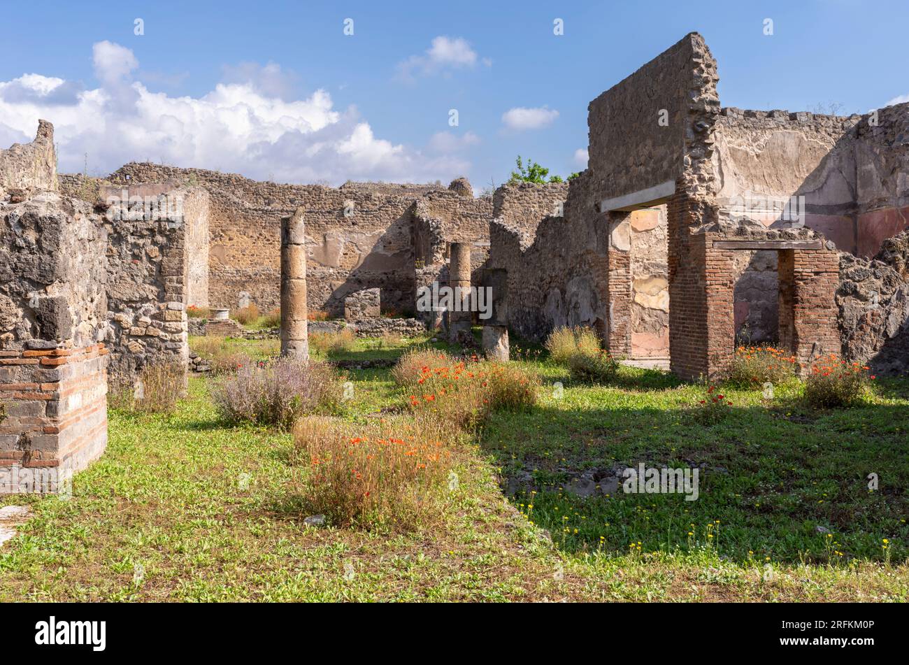 Ruins of Pompeii, Italy Stock Photo - Alamy