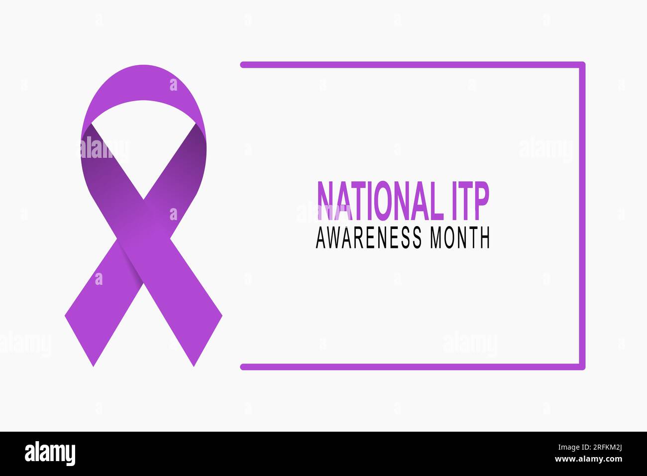 National ITP Awareness Month background. Vector illustration Stock ...