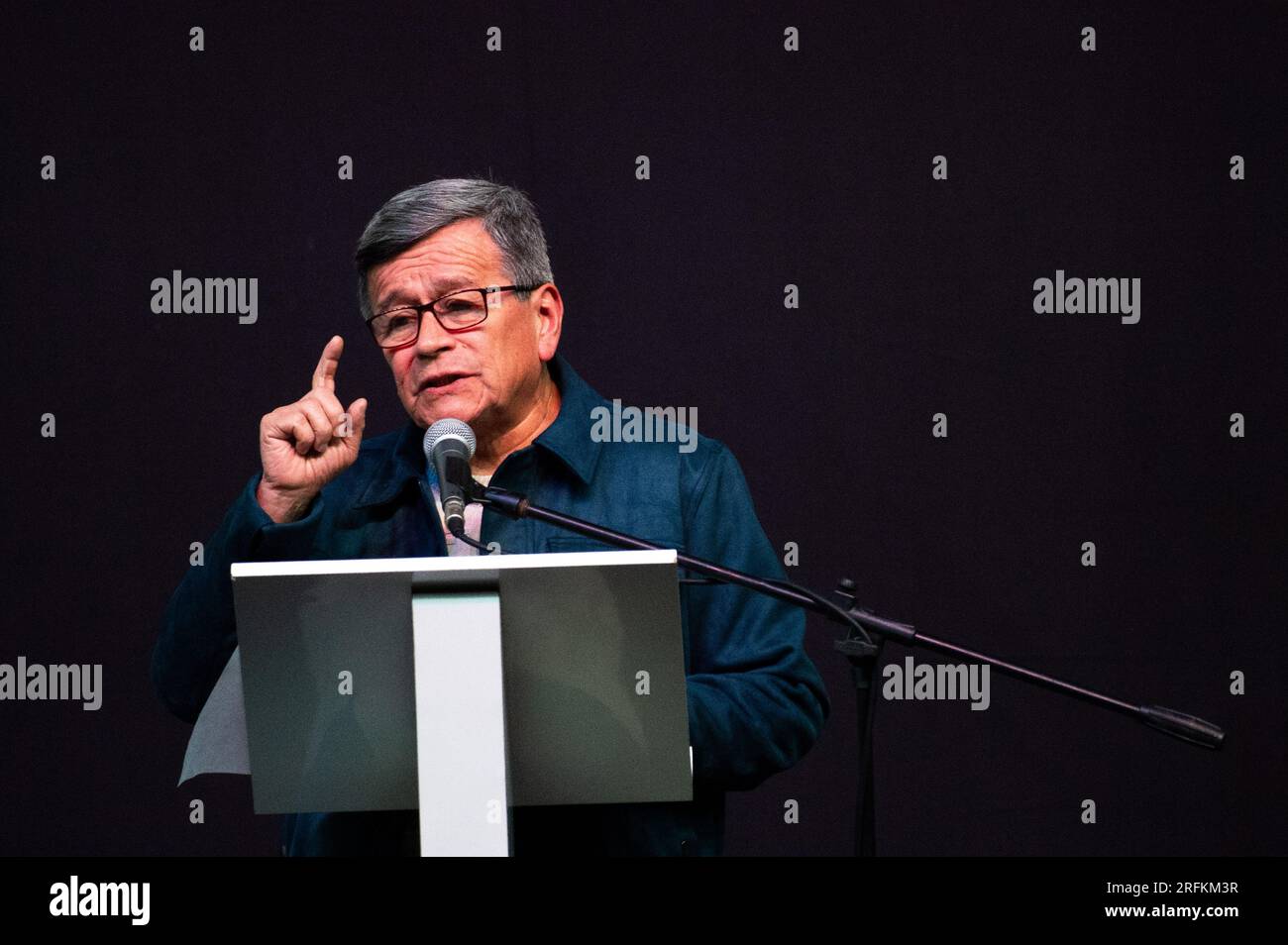 National Liberation Army leader Israel Ramirez, alias 'Pablo Beltran ...