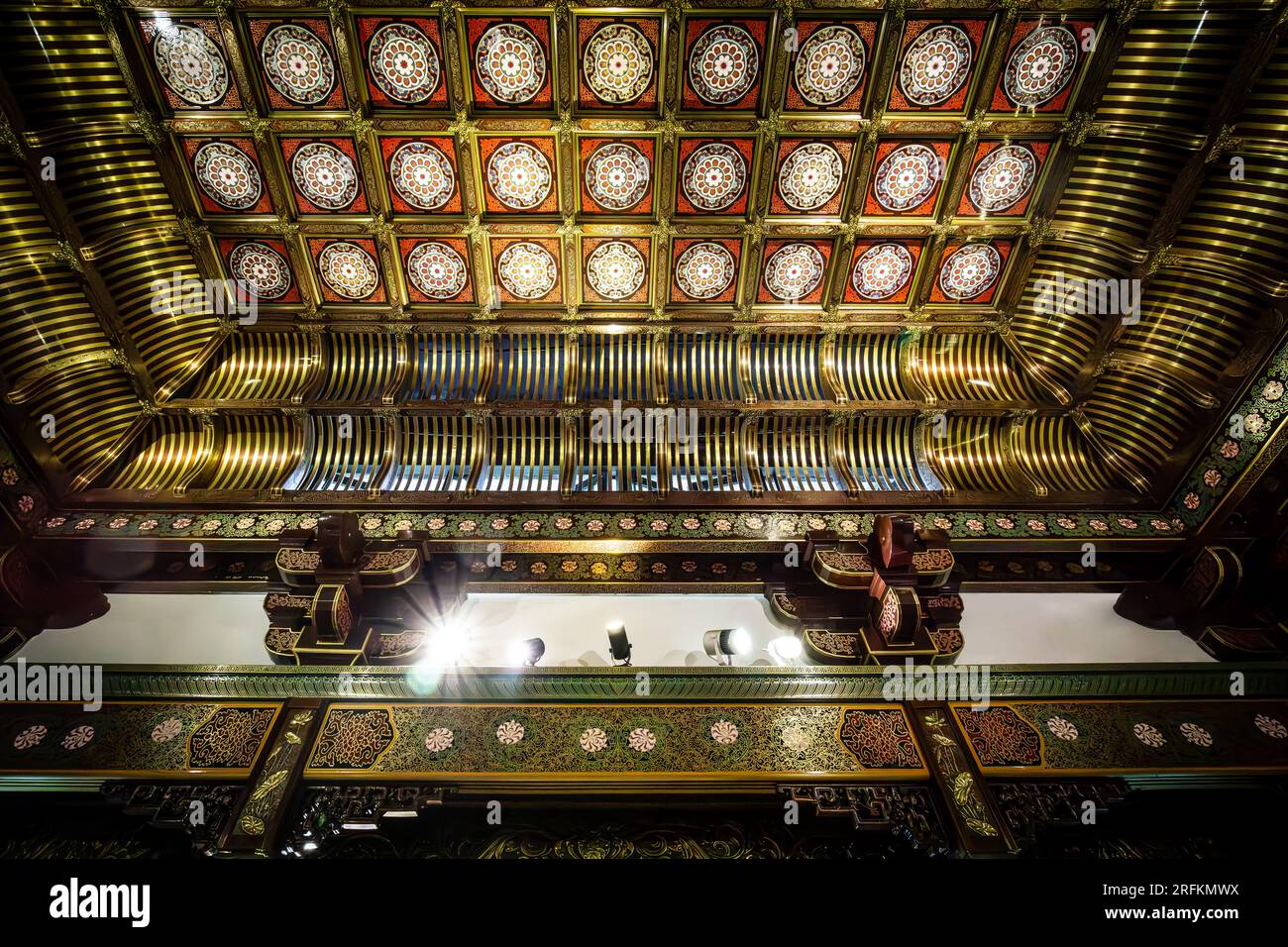 Classical patterns made of copper Stock Photo - Alamy