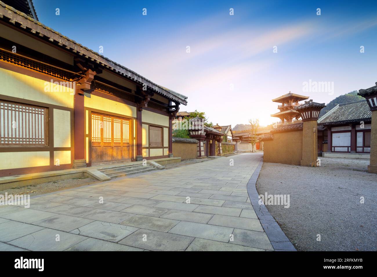 Qin and Han ancient city park, Guizhou, China Stock Photo - Alamy