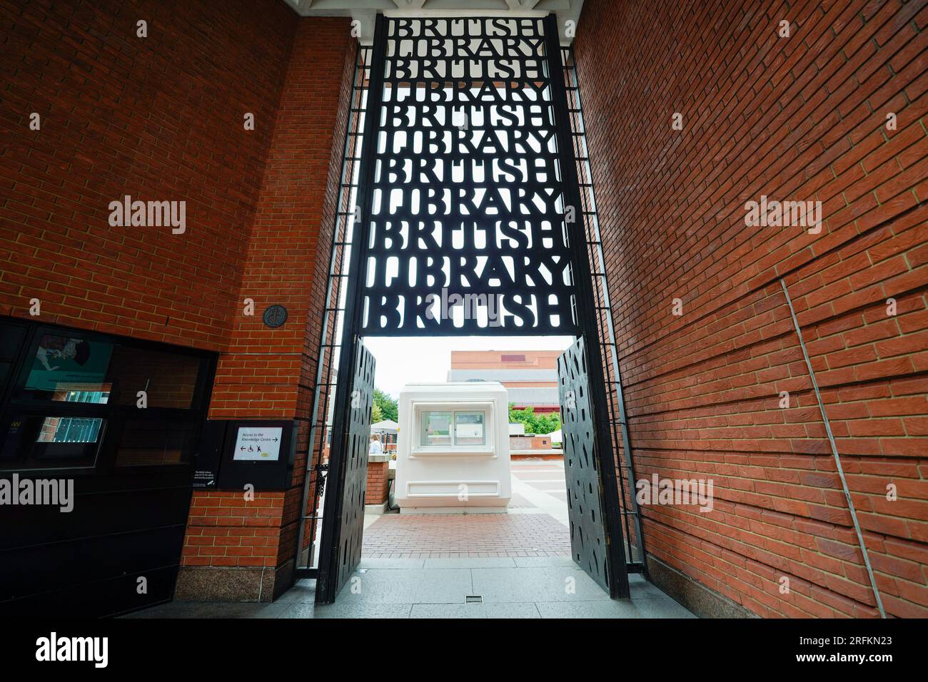 London, England, UK - July 31, 2022. British Library, the iconic ...