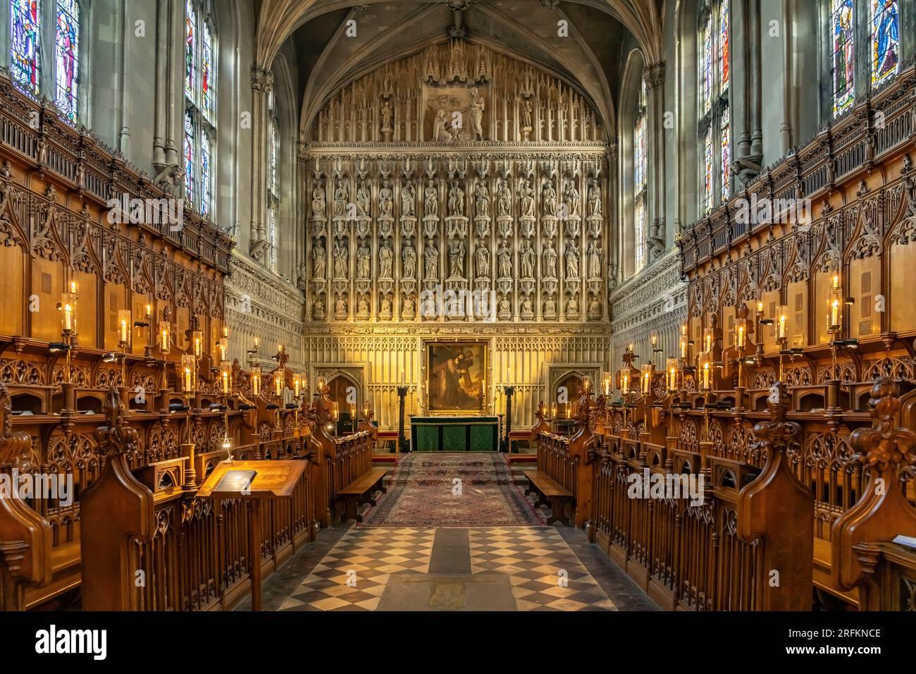 Magdalen college chapel hi-res stock photography and images - Alamy