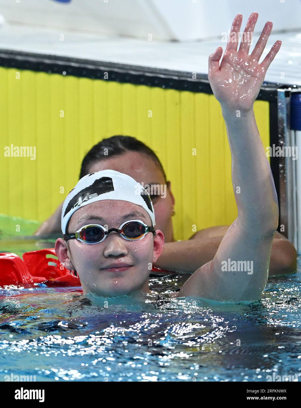 Chengdu, China's Sichuan Province. 4th Aug, 2023. Li Bingjie of China ...