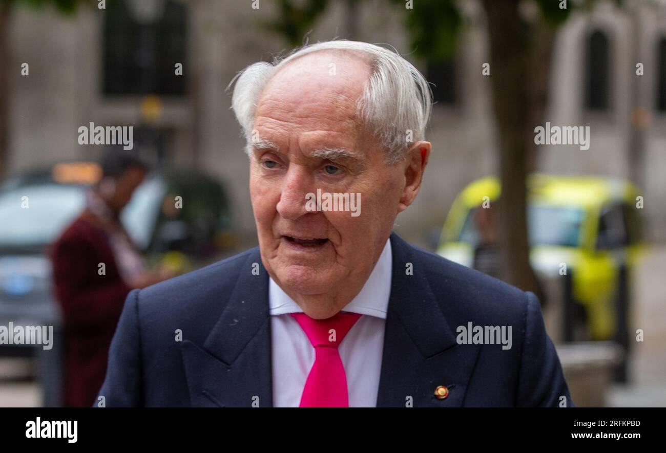 London, United Kingdom. August 04 2023. British billionaire Sir ...