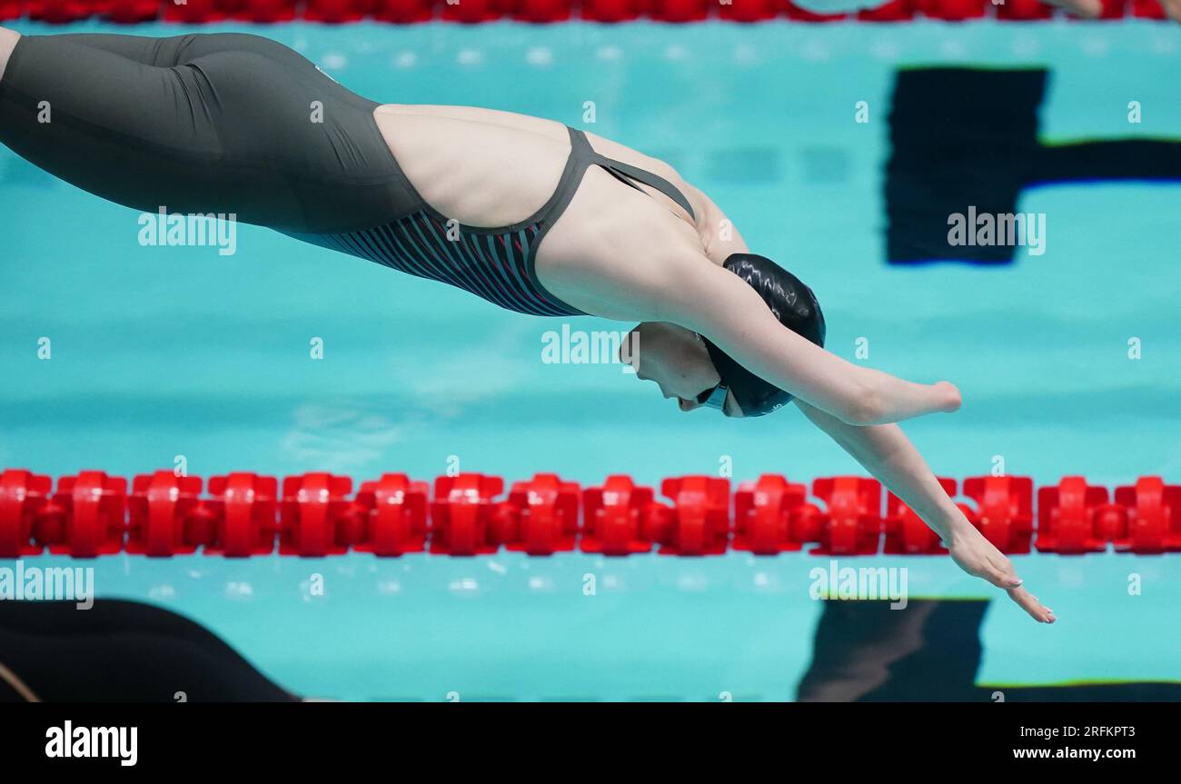 Great Britain's Toni Shaw in the Women's 400m Freestyle S9 heats during ...