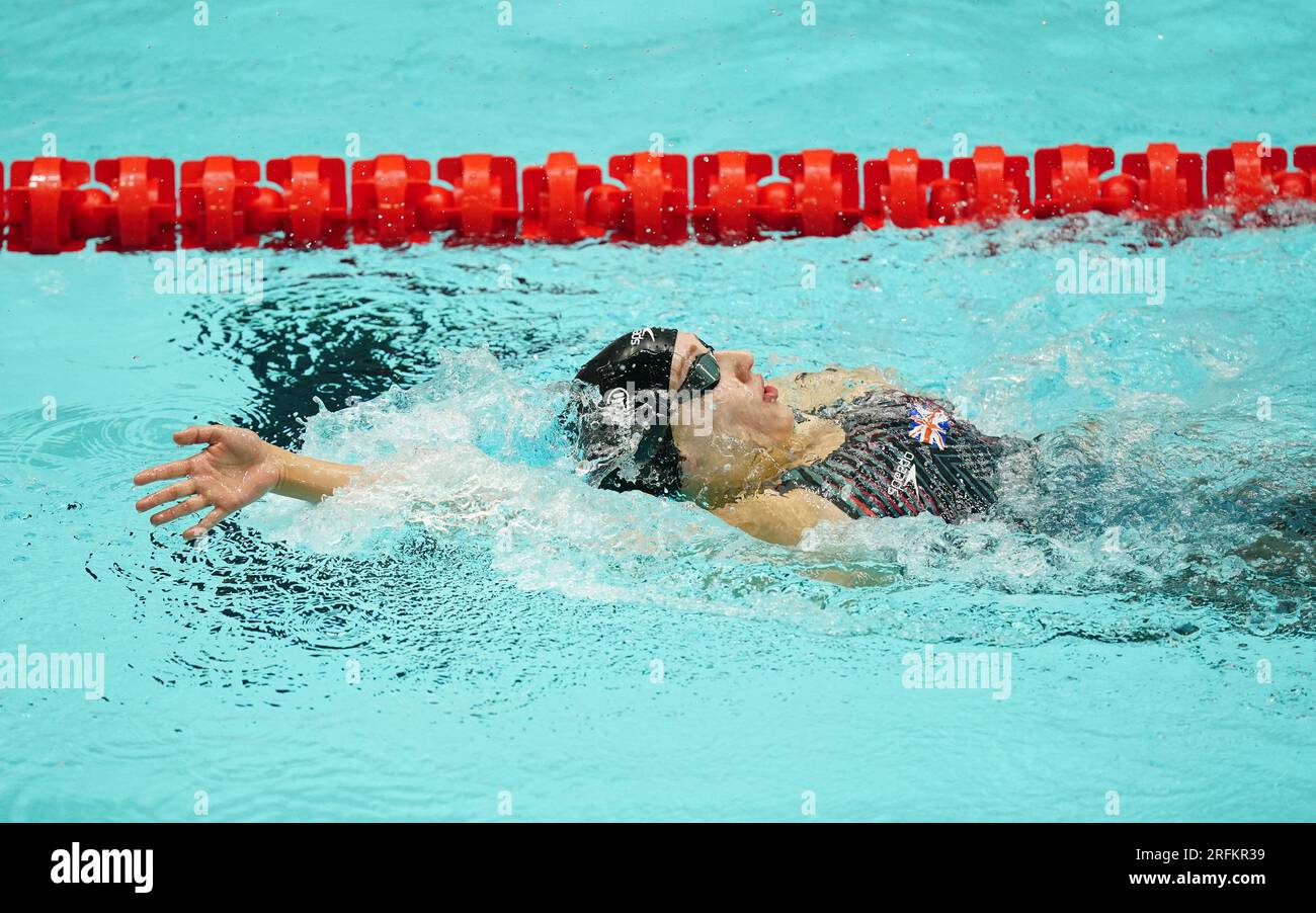 Great Britain's Bethany Firth in the Women's 200m Individual Medley ...
