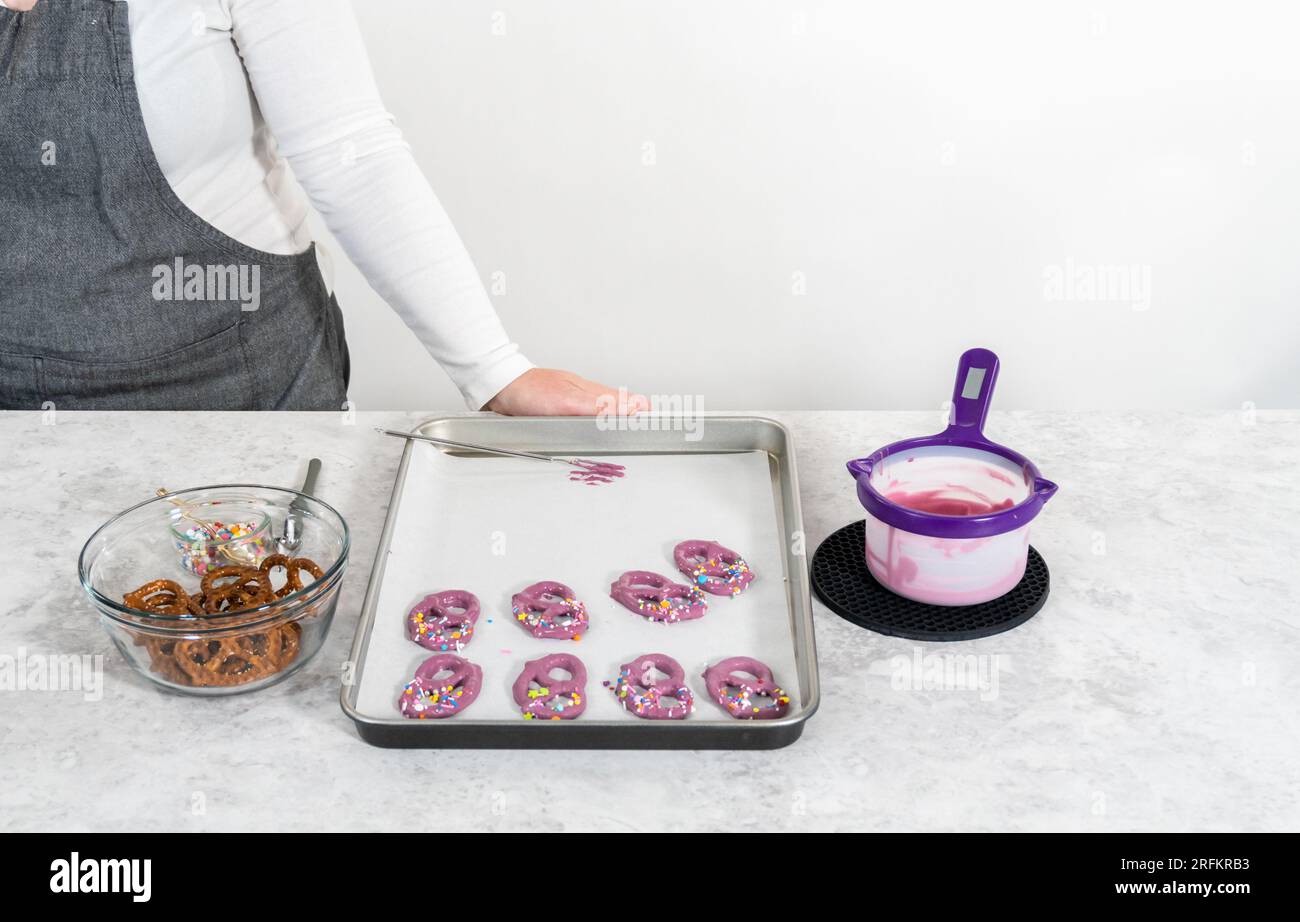 Mermaid pretzel twists Stock Photo - Alamy