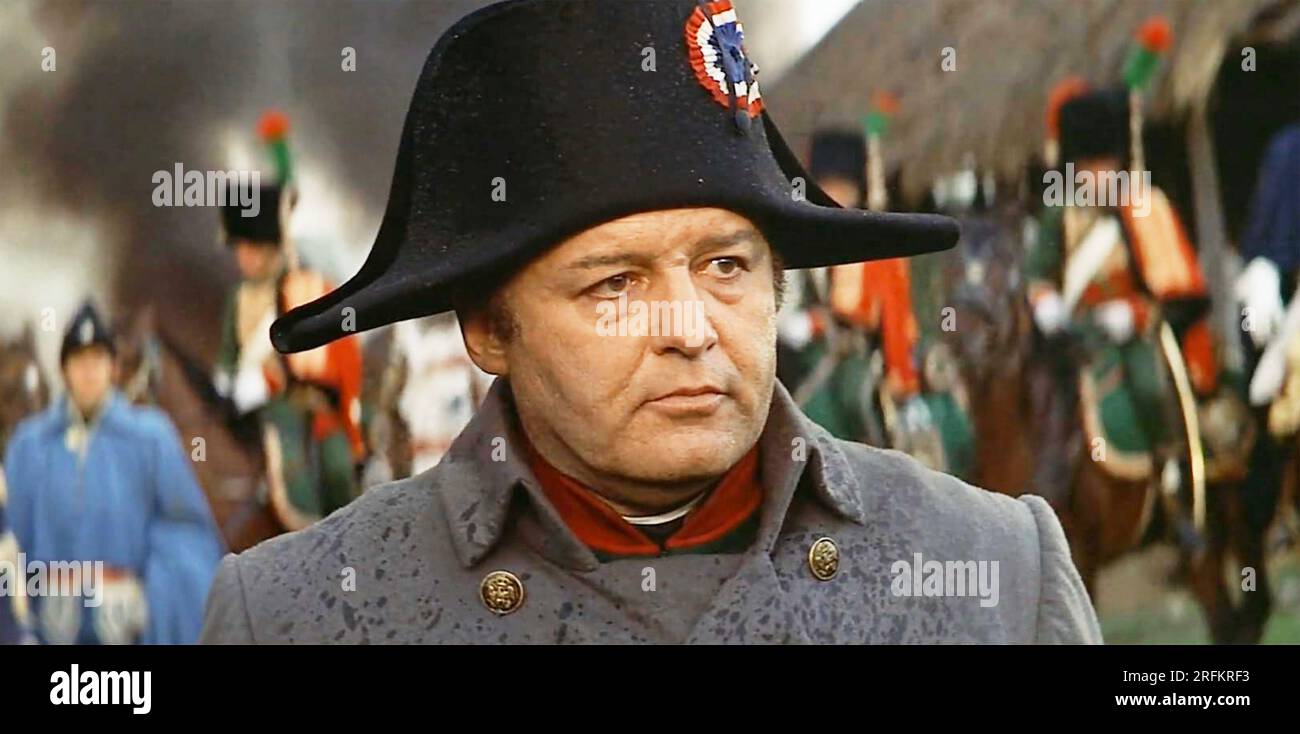WATERLOO 1960 Columbia/Paramount film with Rod Steiger as Napoleon ...
