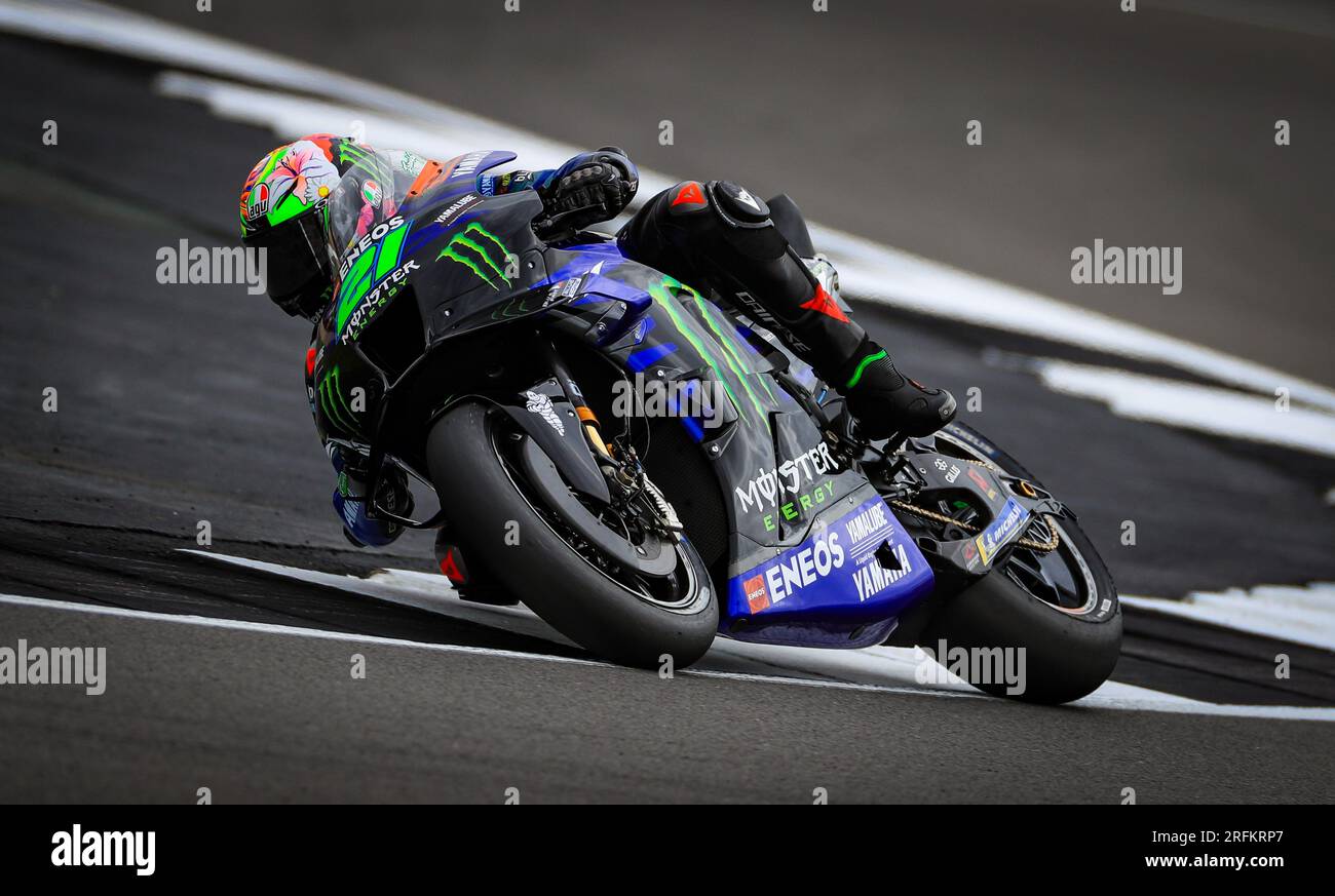 Monster Energy Yamaha’s Franco Morbidelli during Free Practice One ...