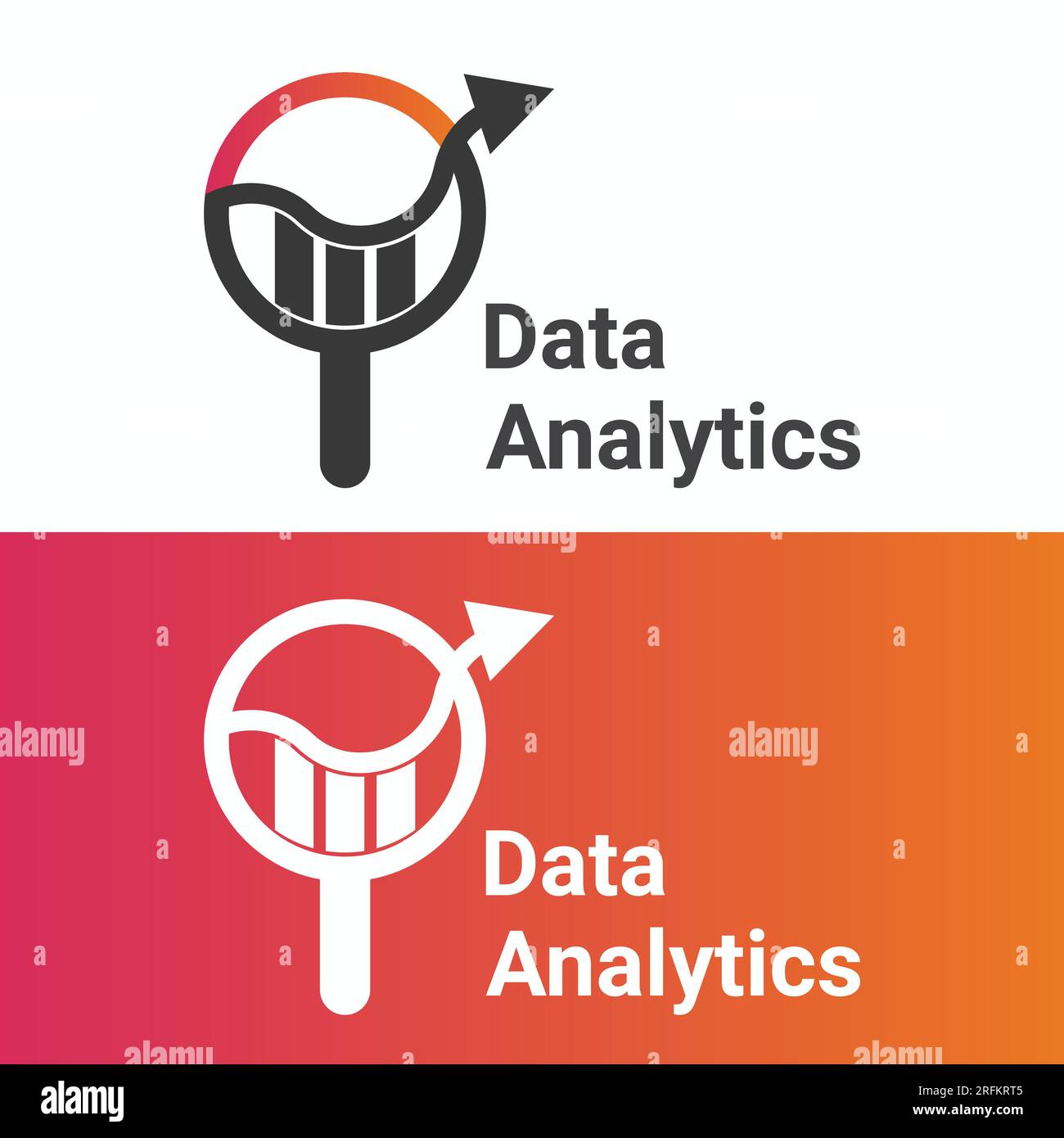 Data Analytics Business and Finance Logo Design Growth Chart Logo Stock ...