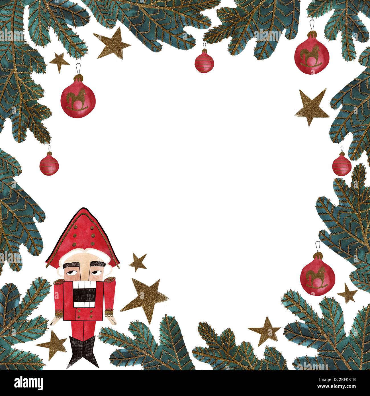 Christmas Gift Border Clipart