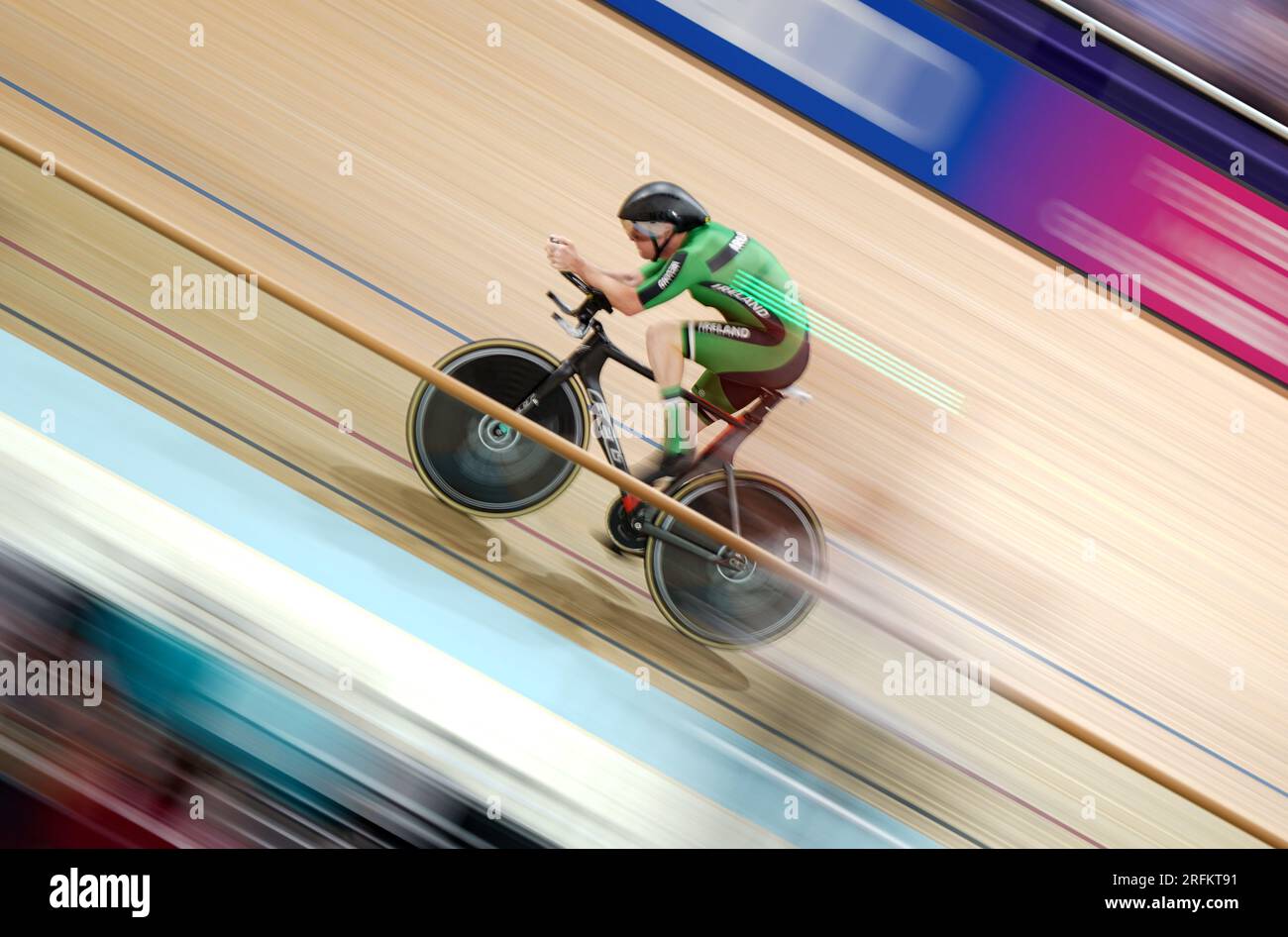 Ireland's William Clifford in the Men C3 1km Time Trial qualification ...