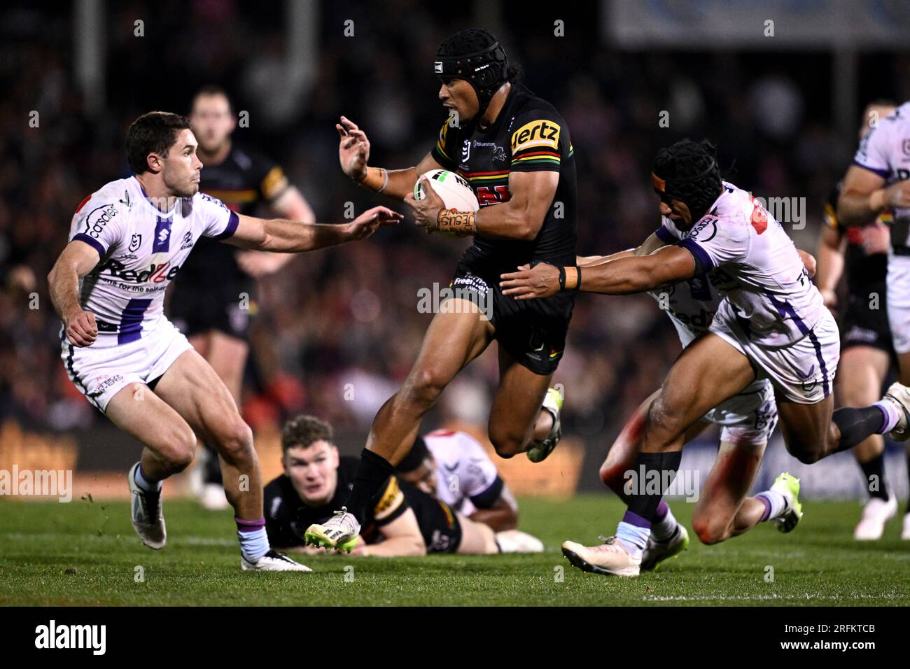 Sydney, Australia. 04th Aug, 2023. Stephen Crichton of the Panthers is ...