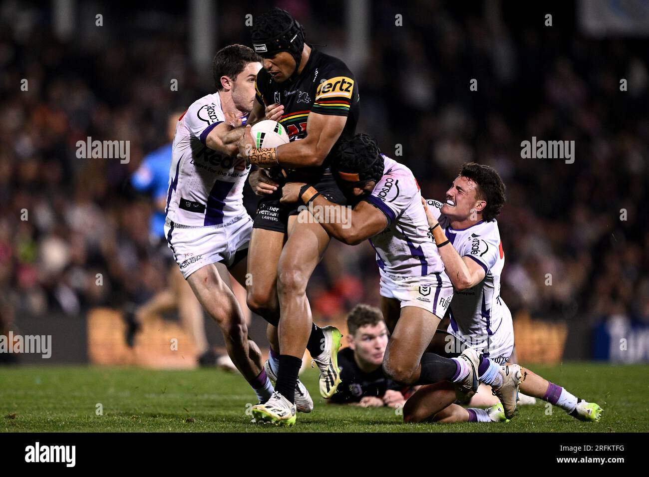 Sydney, Australia. 04th Aug, 2023. Stephen Crichton of the Panthers is ...