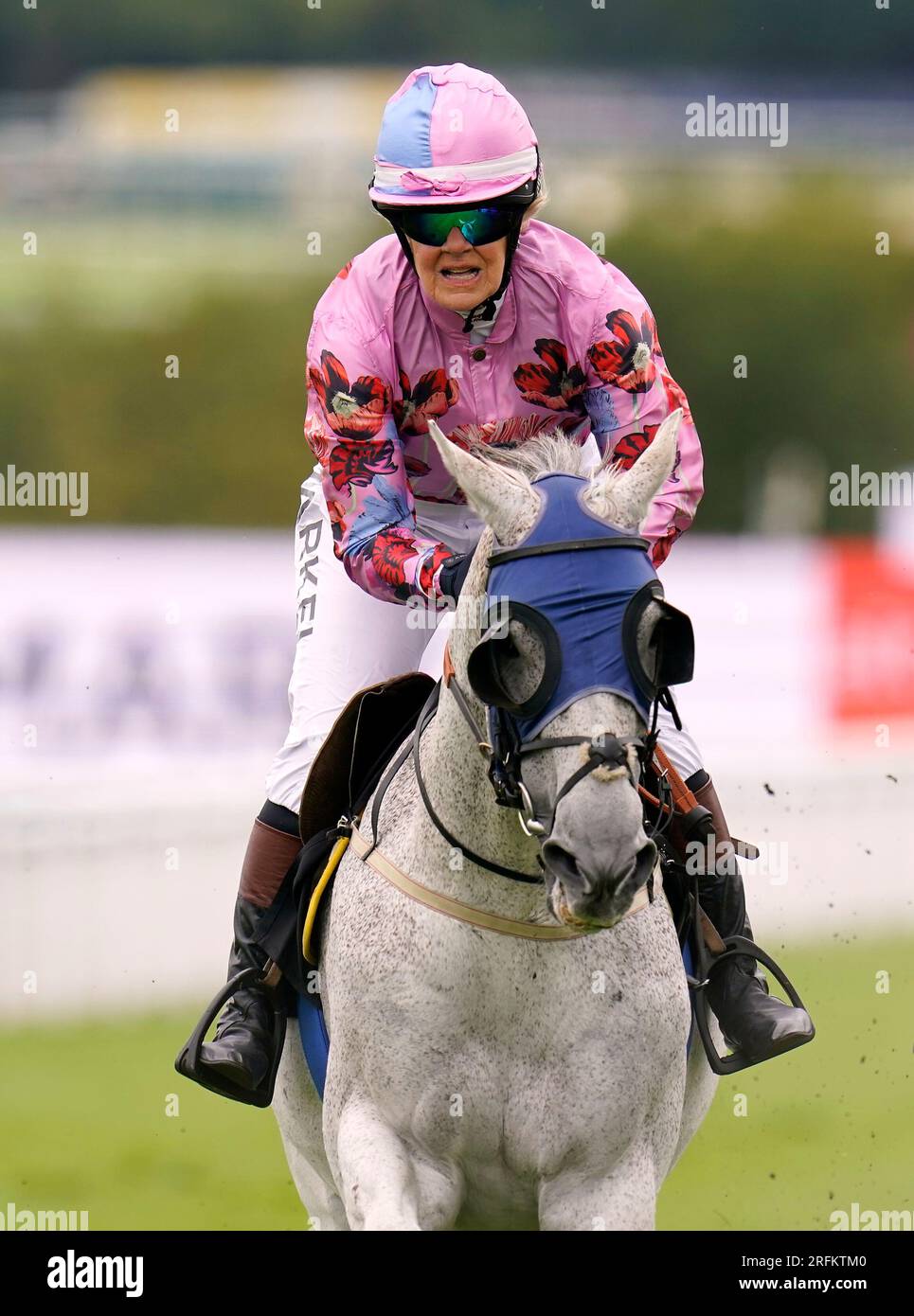 Jockey Caroline Miller with horse Penny Pops during The Markel Magnolia ...