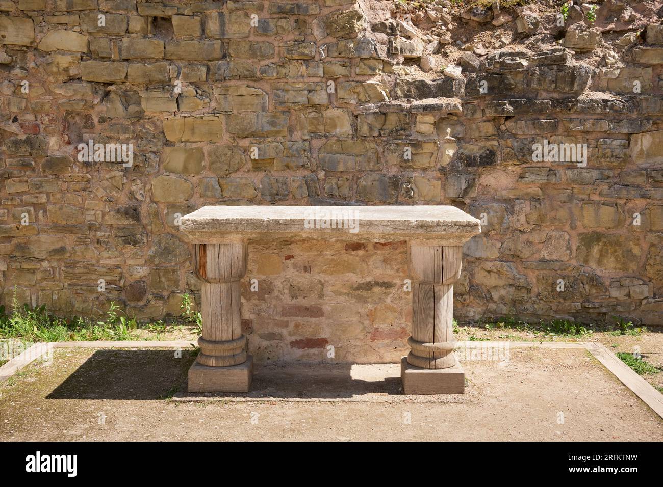 Altar table 15 th century is only surving piece of chapels furnishings ...