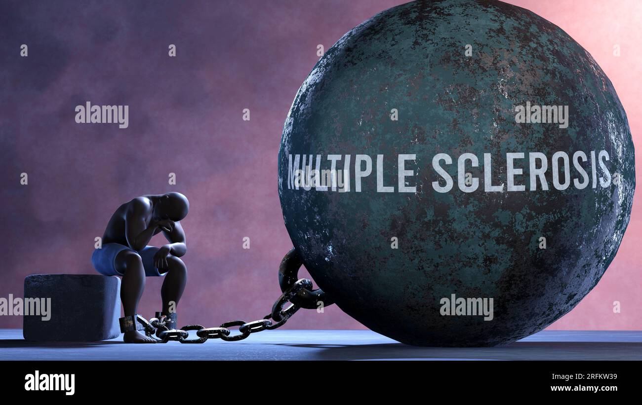Person with multiple sclerosis hi-res stock photography and images - Alamy