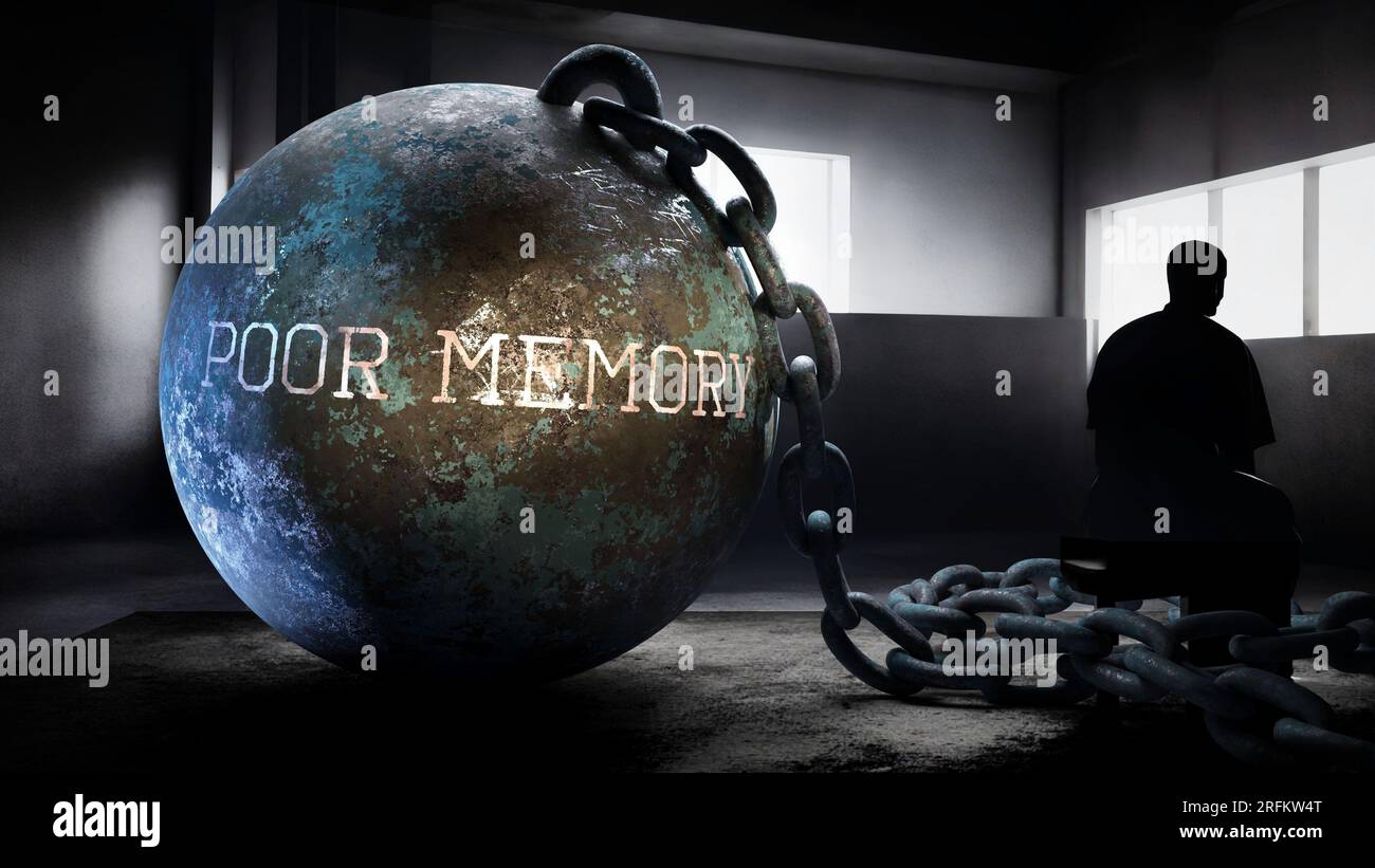 Poor memory - a metaphorical view of exhausting human struggle with ...