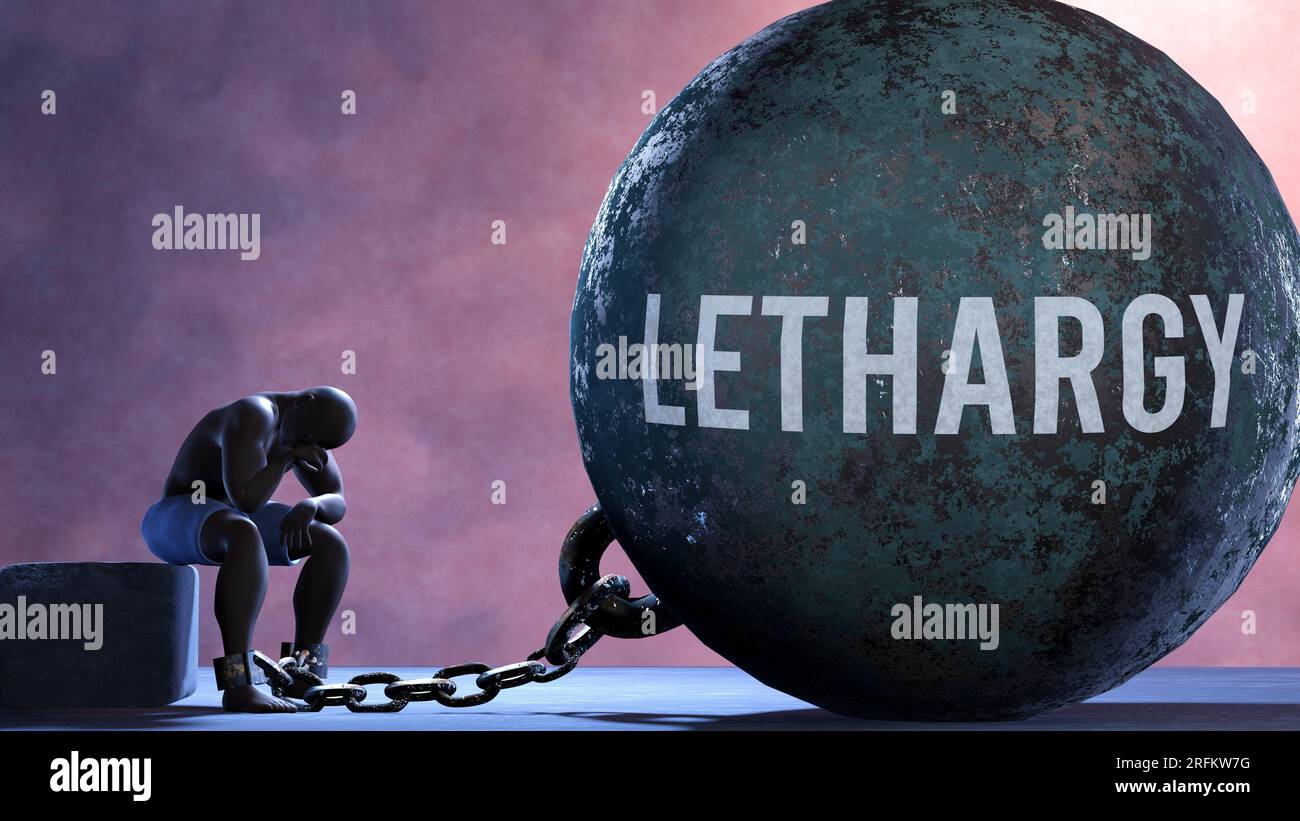 Lethargy and painful human condition hi-res stock photography and ...