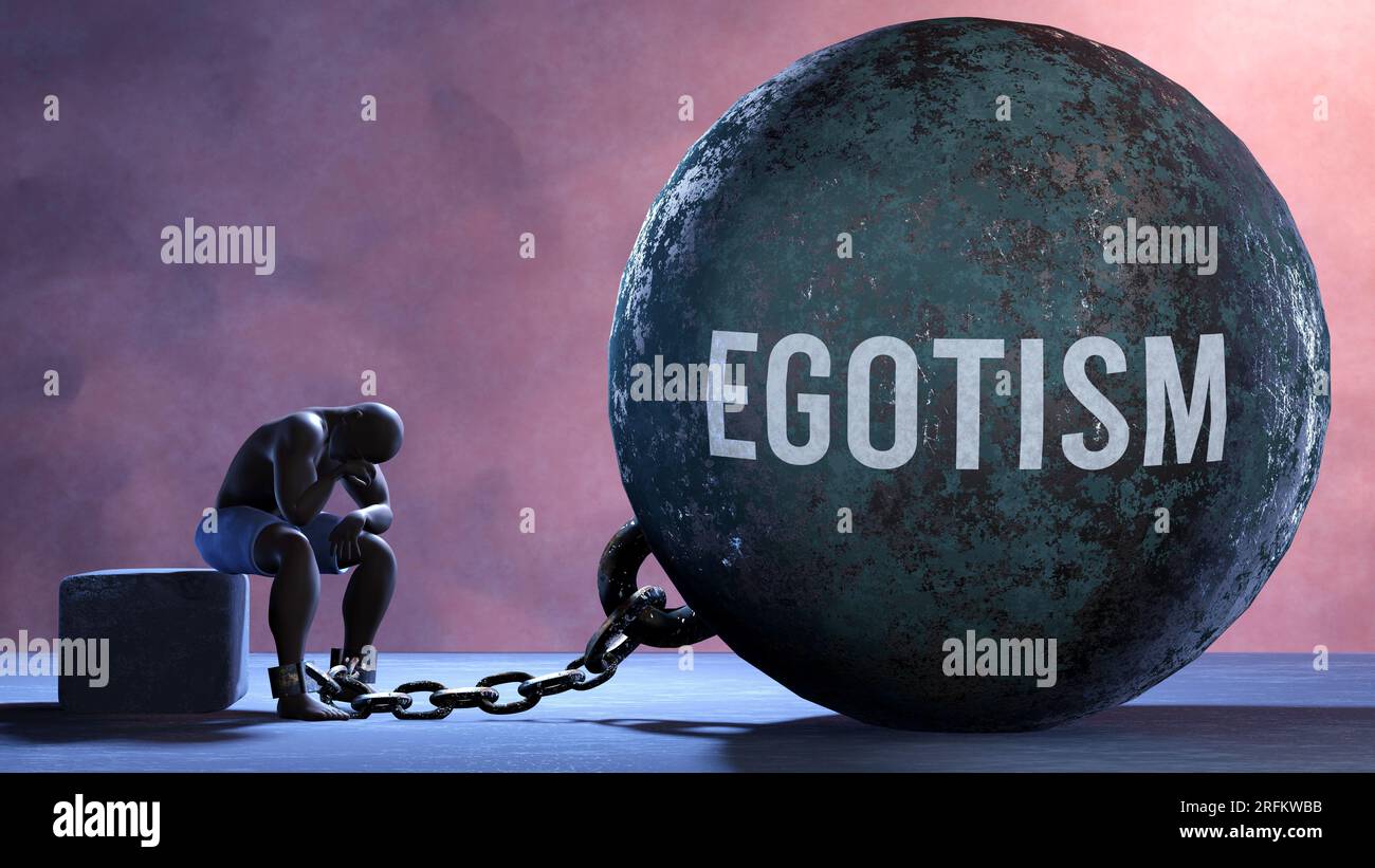 Egotism hi-res stock photography and images - Alamy