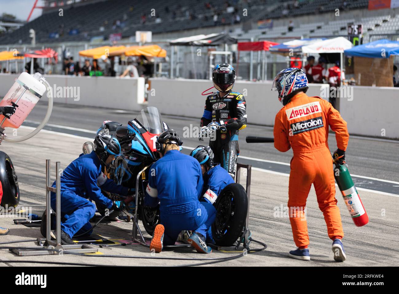 Suzuka, JAPAN, 4 August, 2023. Yoshimasa Shibata of Japan on the Team ...