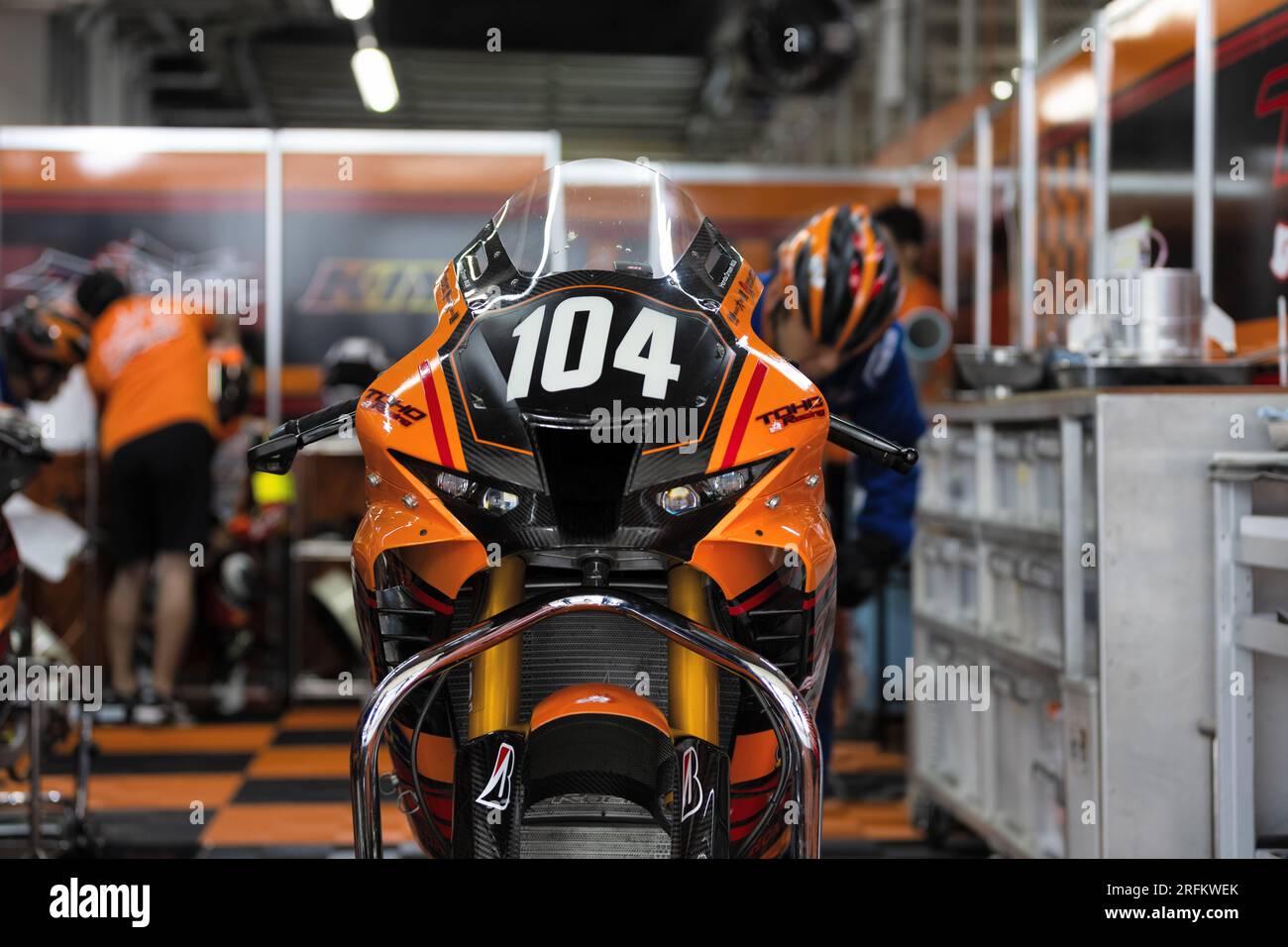 Suzuka, JAPAN, 4 August, 2023. Team TOHO Racing Honda CBR1000RR-R ...